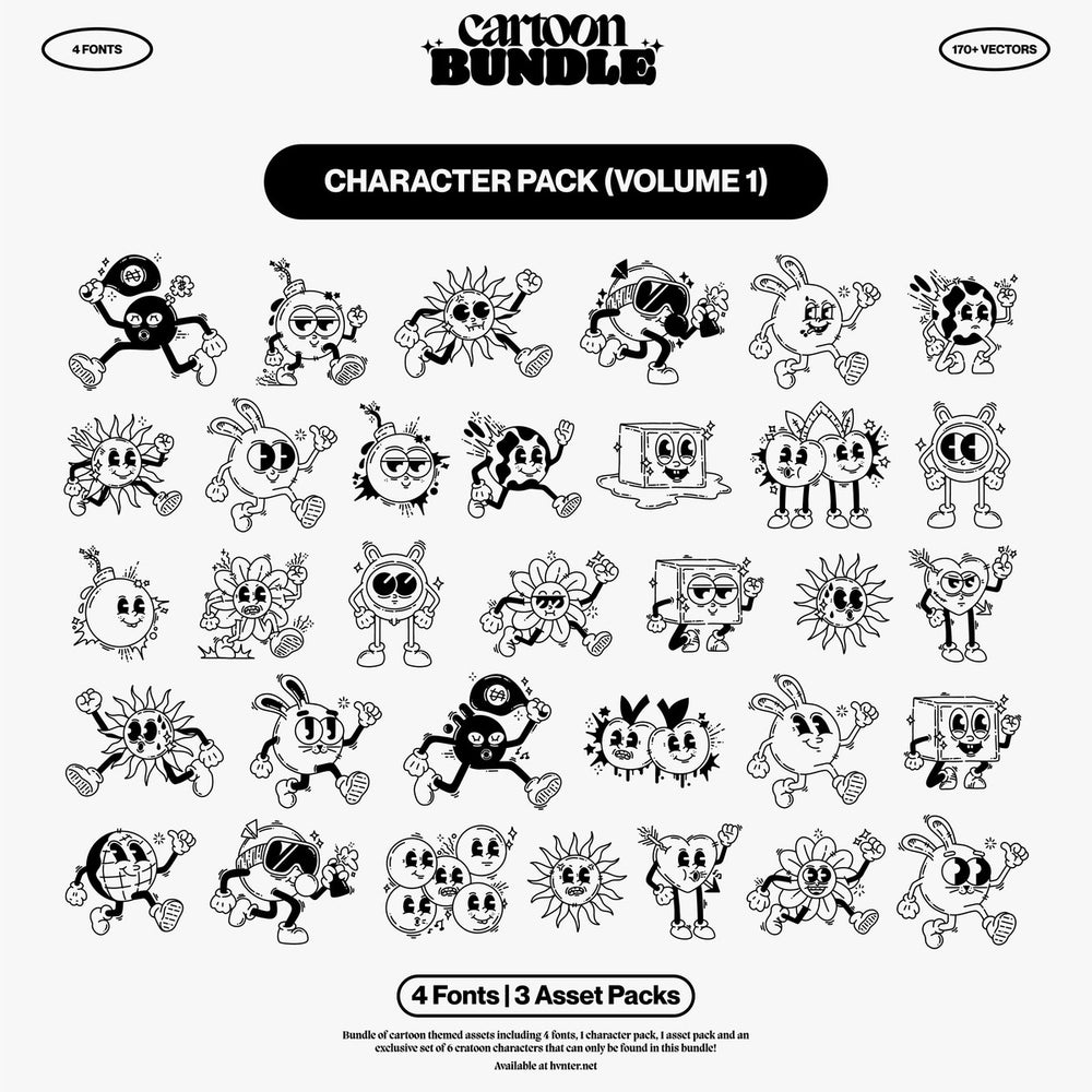 Cartoon Bundle by HVNTER – Studio 2am