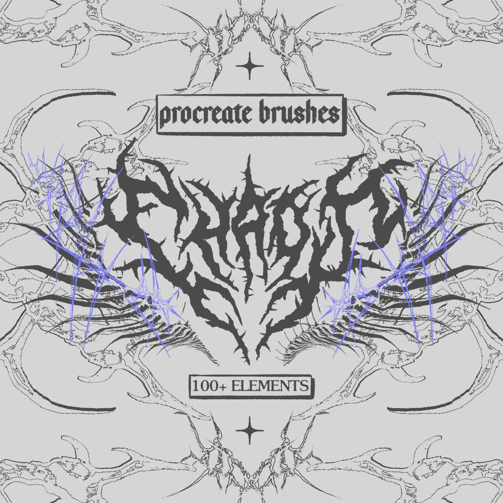 Chaos Procreate Brushes by MiksKS