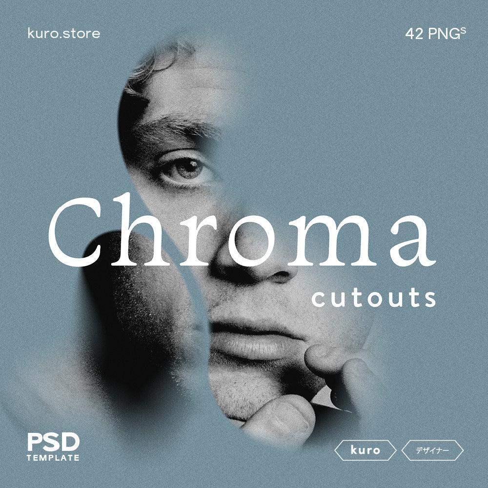 Chroma Cutouts Blurred Masks by Kuro