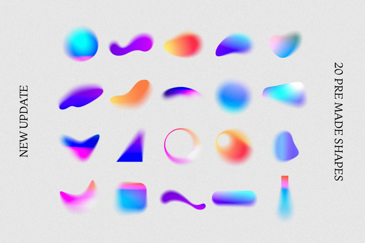 Chroma Grainy Gradient Textures by Kuro