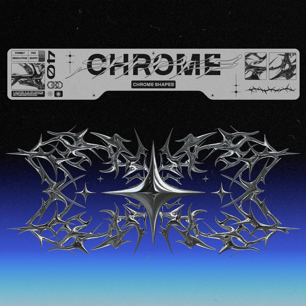 Chrome Shapes by MiksKS