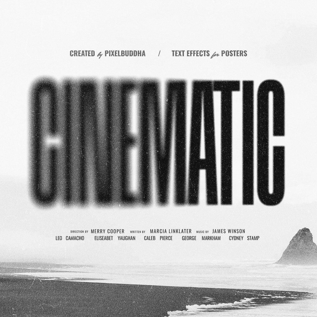 Cinematic Text Effects by Pixelbuddha