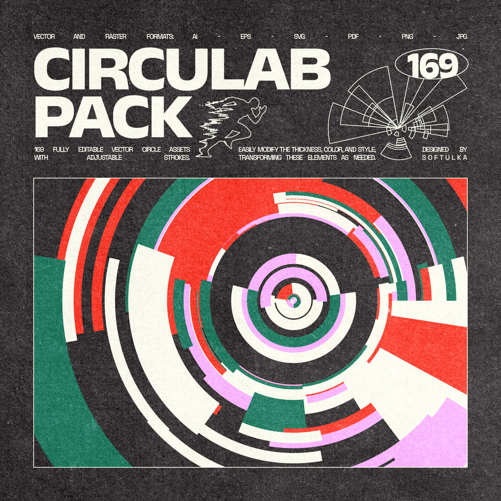 CircuLab – Vector Circle Kit by Softulka