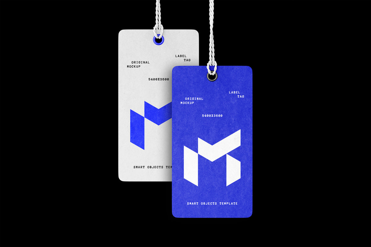Clothes Label Tag Mockups by Pixelbuddha