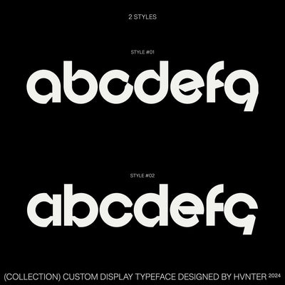 Collection Typeface by HVNTER