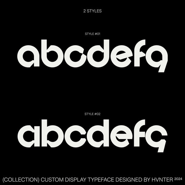 Collection Typeface by HVNTER
