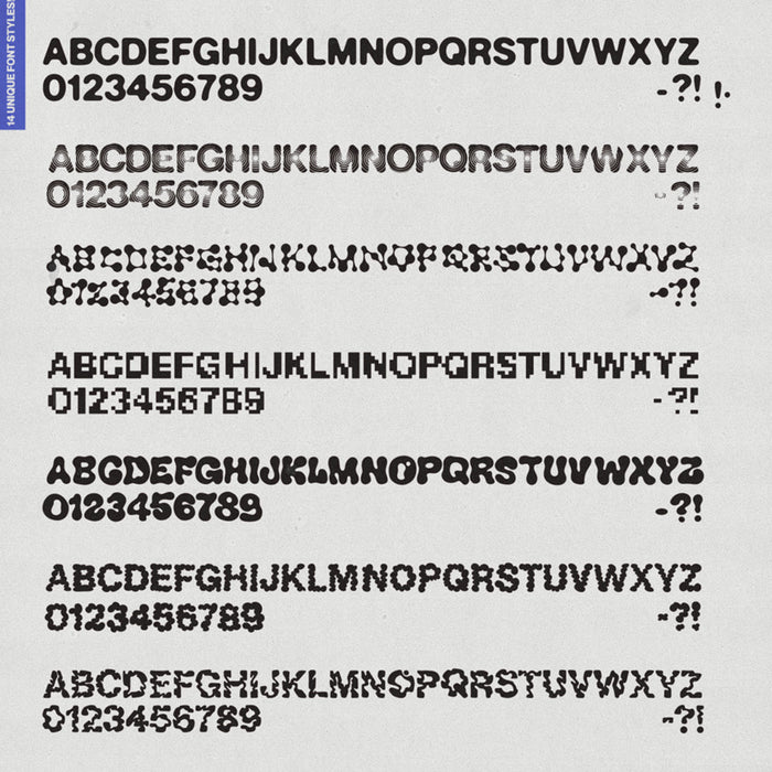 Cool Font (Vol. 1) by HVNTER