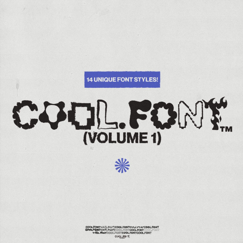 Cool Font (Vol. 1) by HVNTER