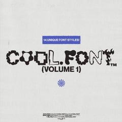 Cool Font (Vol. 1) by HVNTER