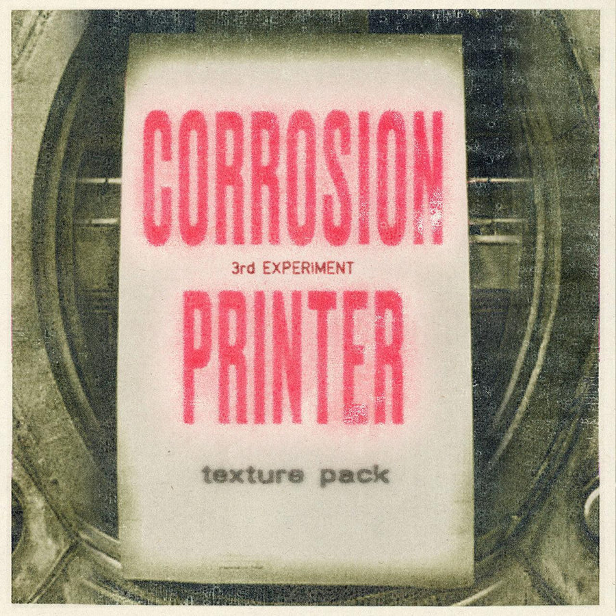 Corrosion Printer Texture Pack by Textexp