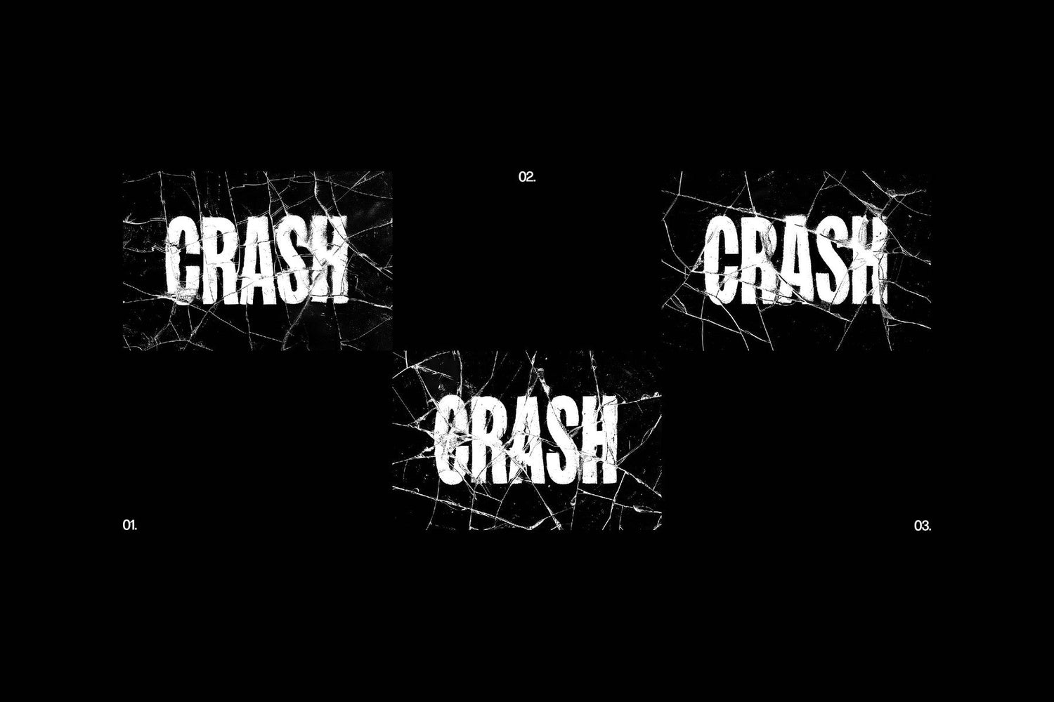 Crash Distortion Text Effect by Pixelbuddha