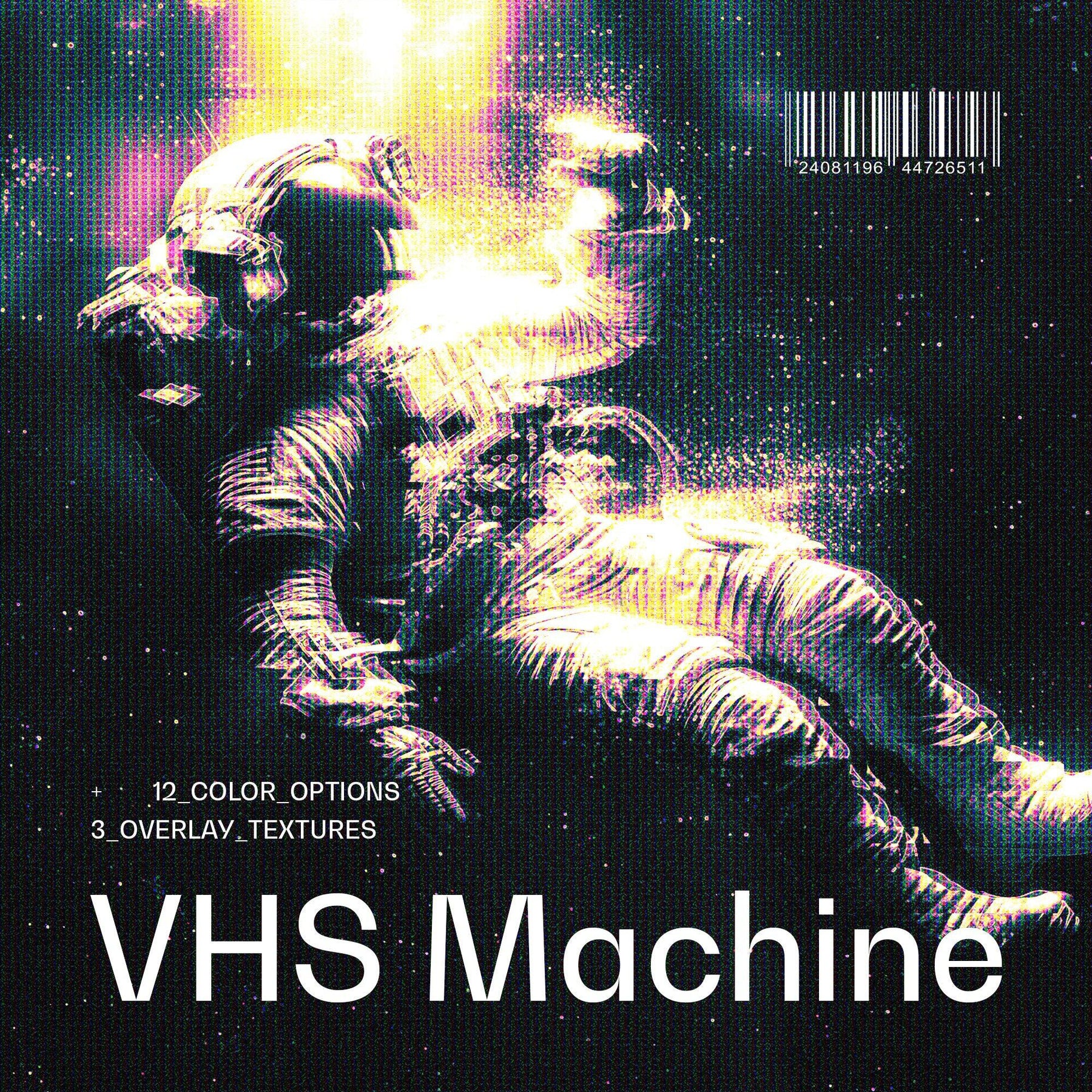 CRT Machine Photo Effect by Pixelbuddha