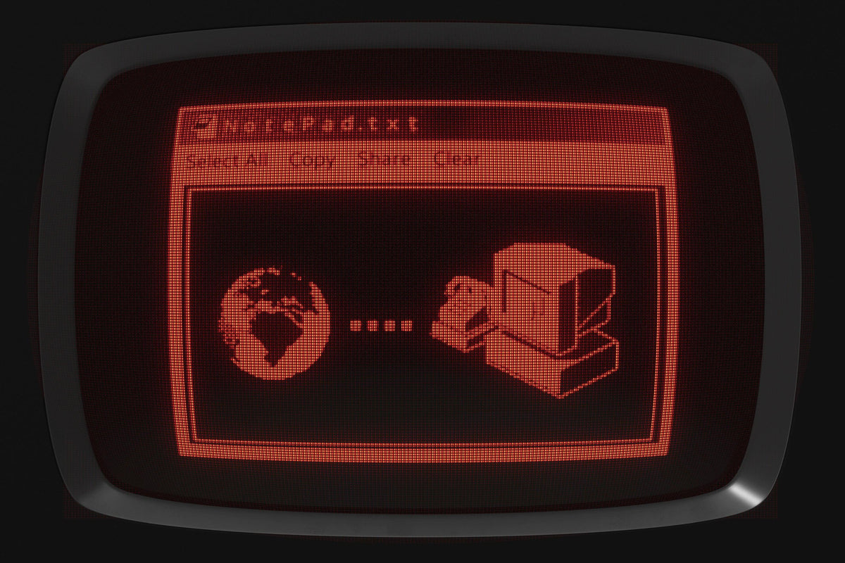 CRT Monitor Text & Logo Effect by Pixelbuddha