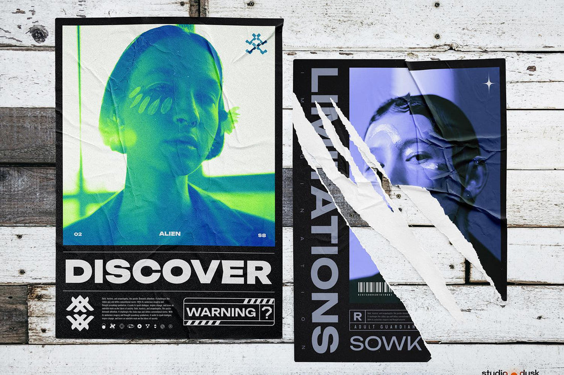 Cyber Posters by Studio Dusk