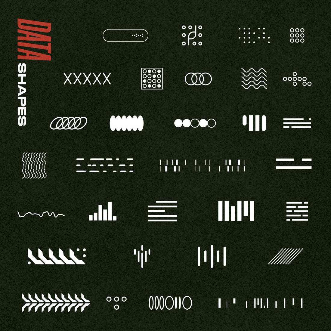 Cyber Y2K Shapes by Studio Dusk