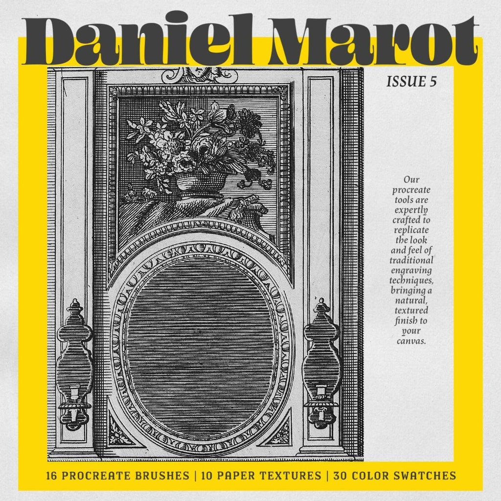 Daniel Marot Procreate Kit by Digi Life
