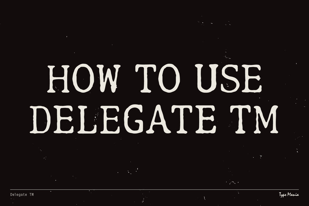 Delegate TM by Type Mania