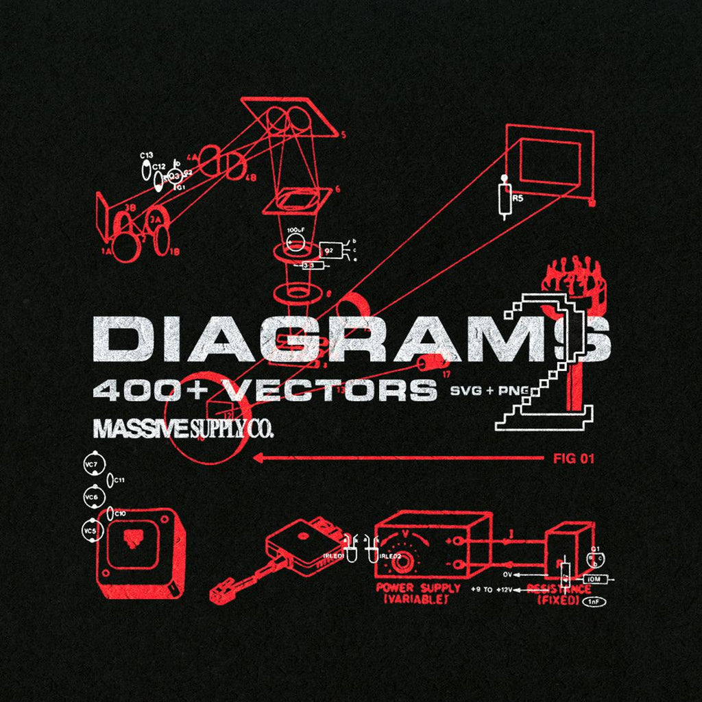 DIAGRAMS2 - 400+ Mathematical / Scientific / Engineering Vectors by ...