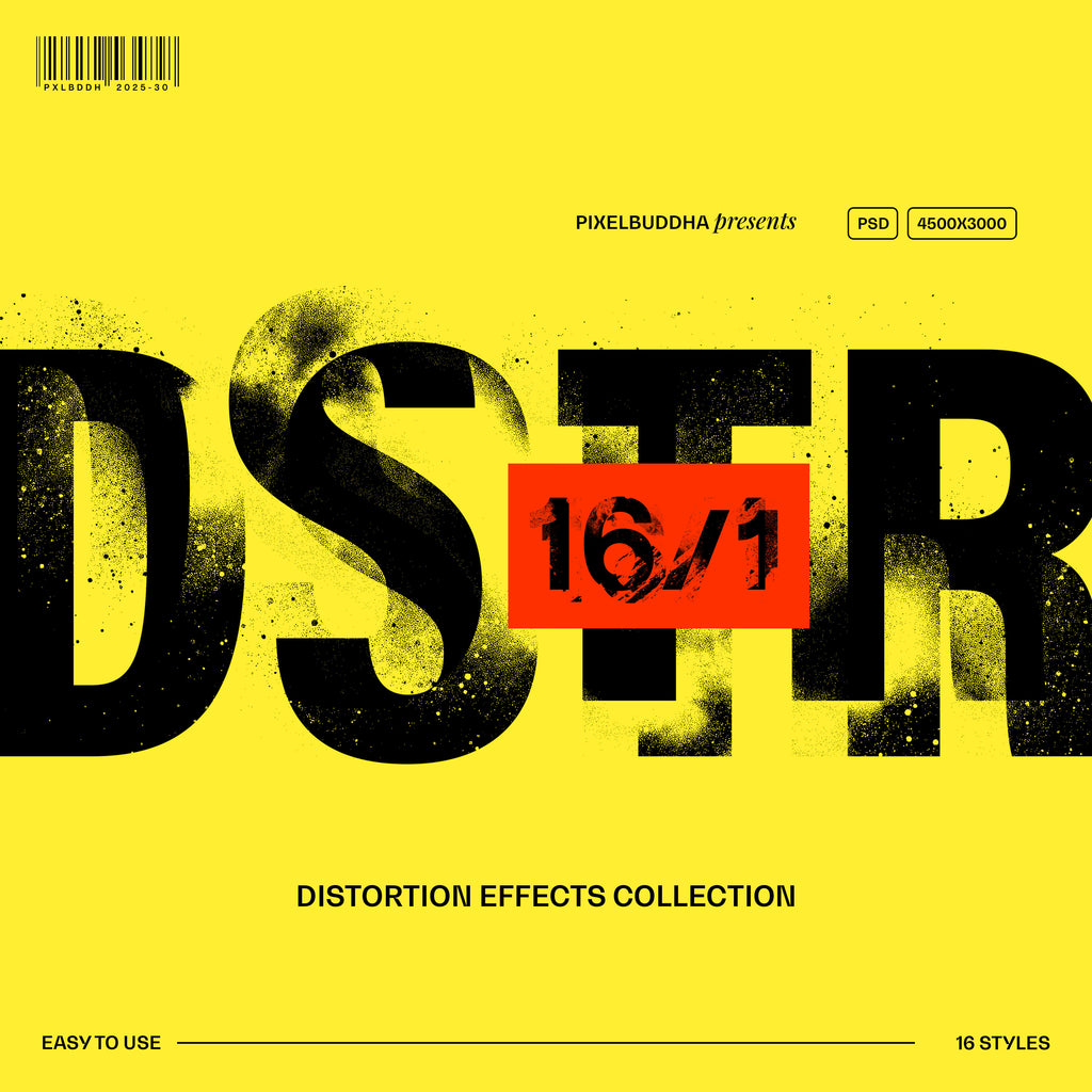 Distort Machine Photoshop Effects Collection by Pixelbuddha