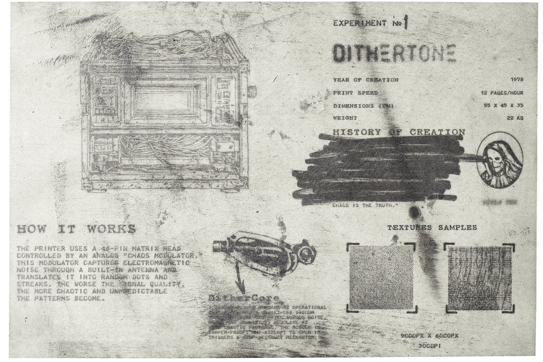 Dithertone Printer Texture Pack by Textexp