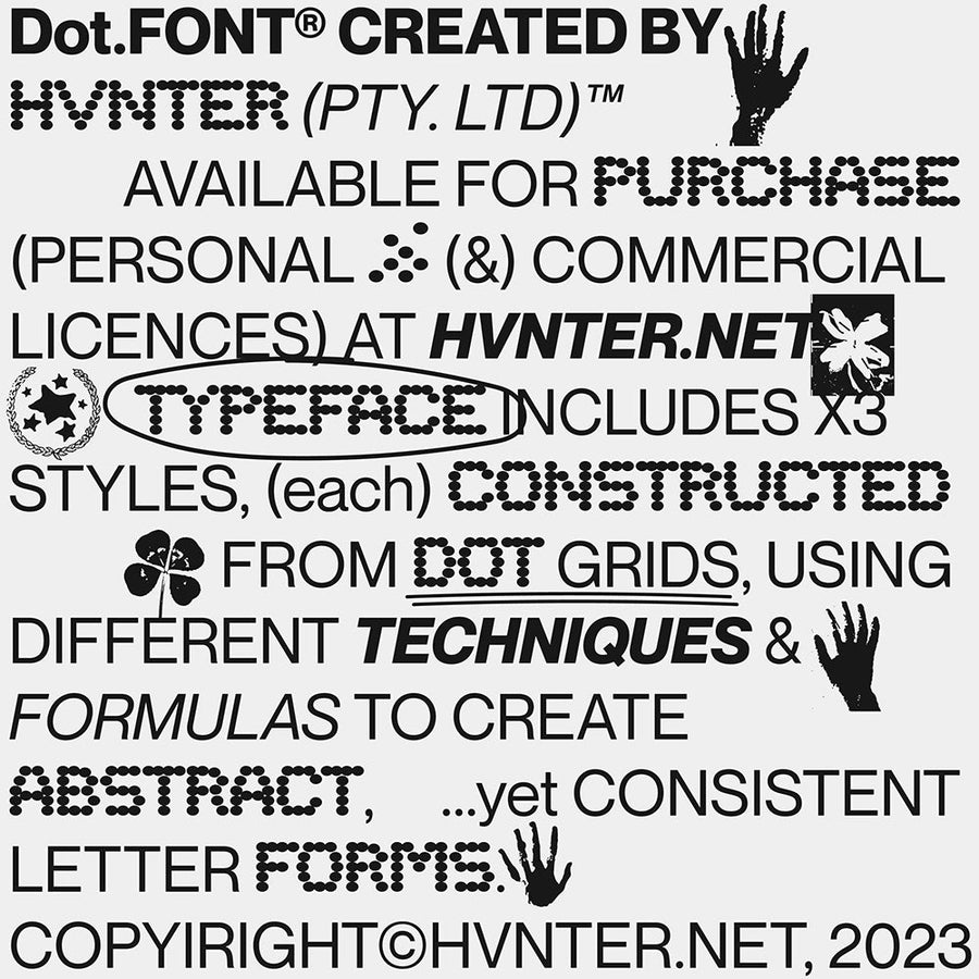 Dot.Font by HVNTER