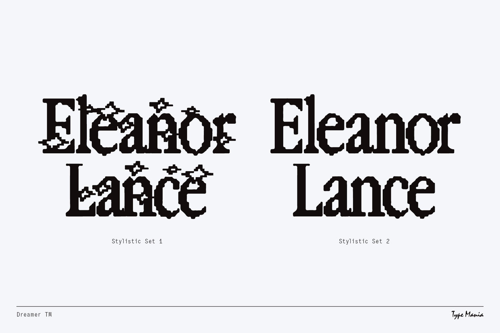 Dreamer TM by Type Mania