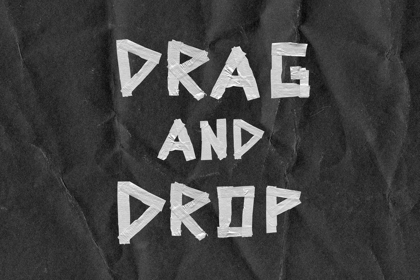 Duct Tape Letters by secret-cache