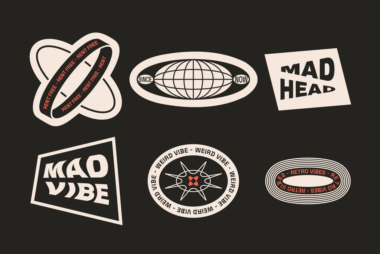 Editable Logo Badge Builder Set by Softulka