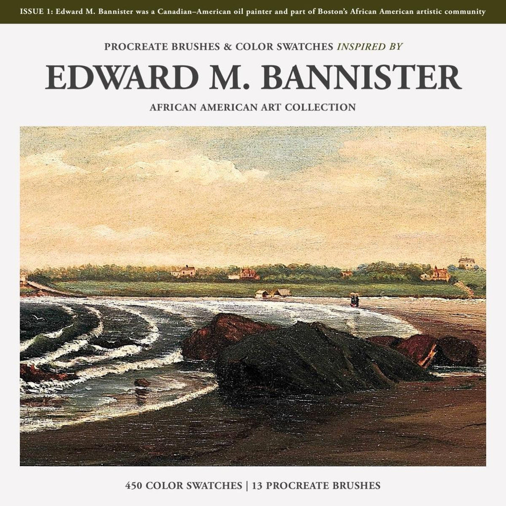 Edward M. Bannister Procreate Kit by Digi Life