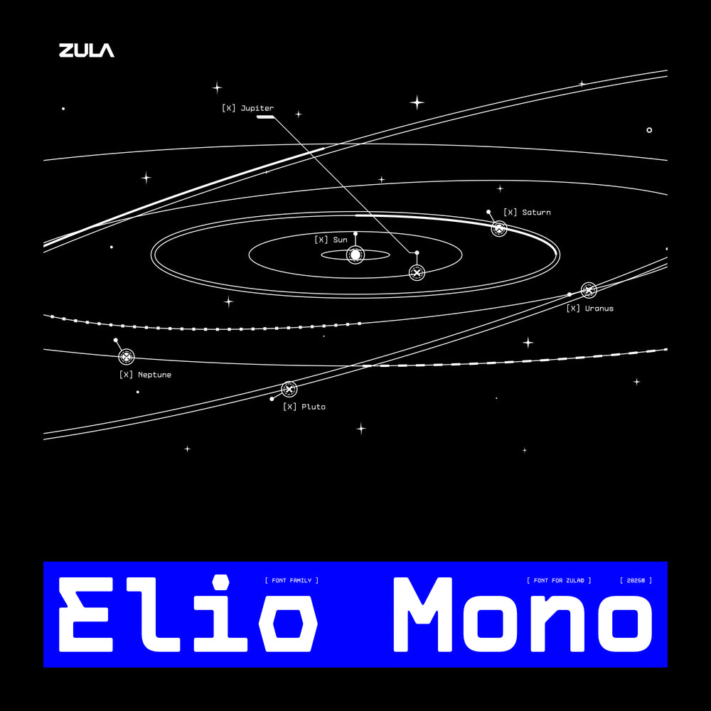 Elio Mono Font Family by Font For Zula™