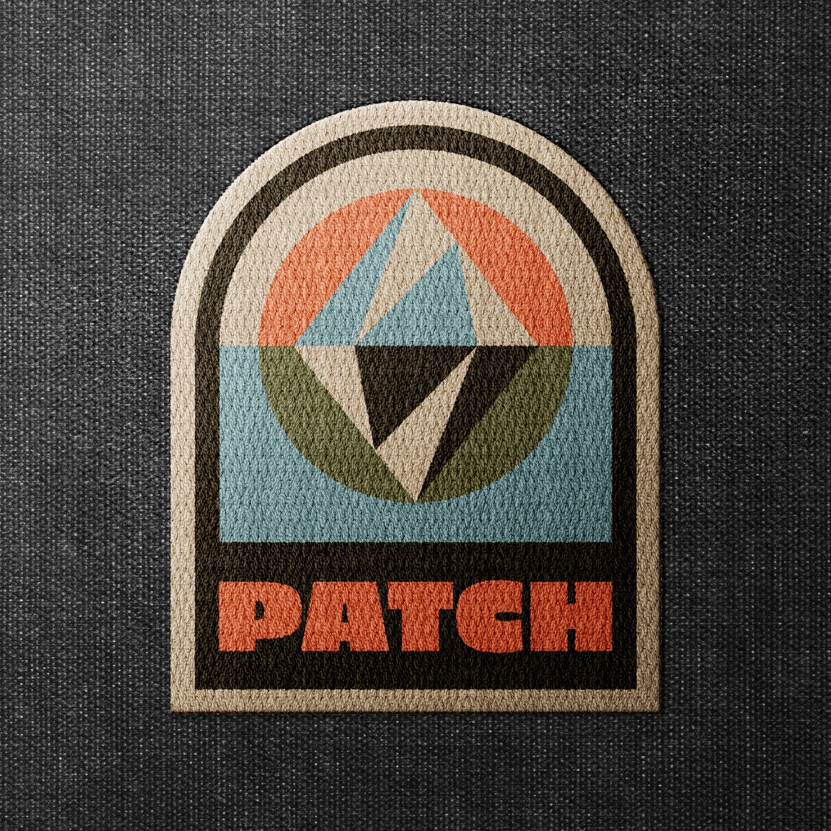 Embroidered Patch Mockup by Pixelbuddha