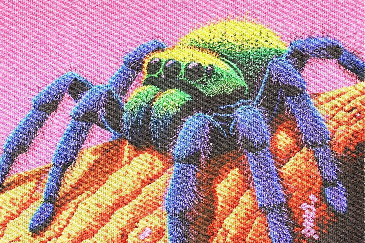 Embroidery Stitch Texture Effect by Pixelbuddha
