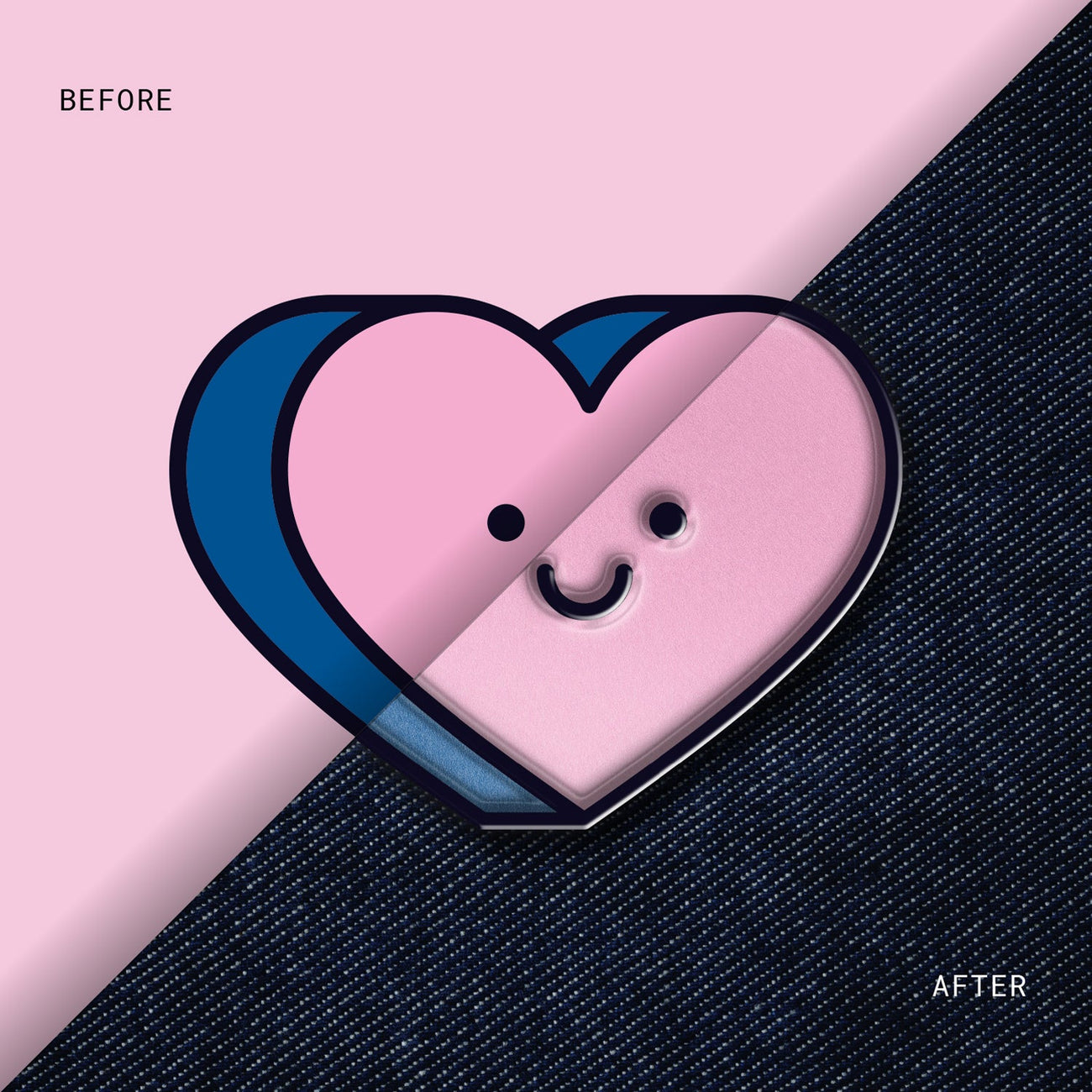 Enamel Logo Pin Mockup by mockstar