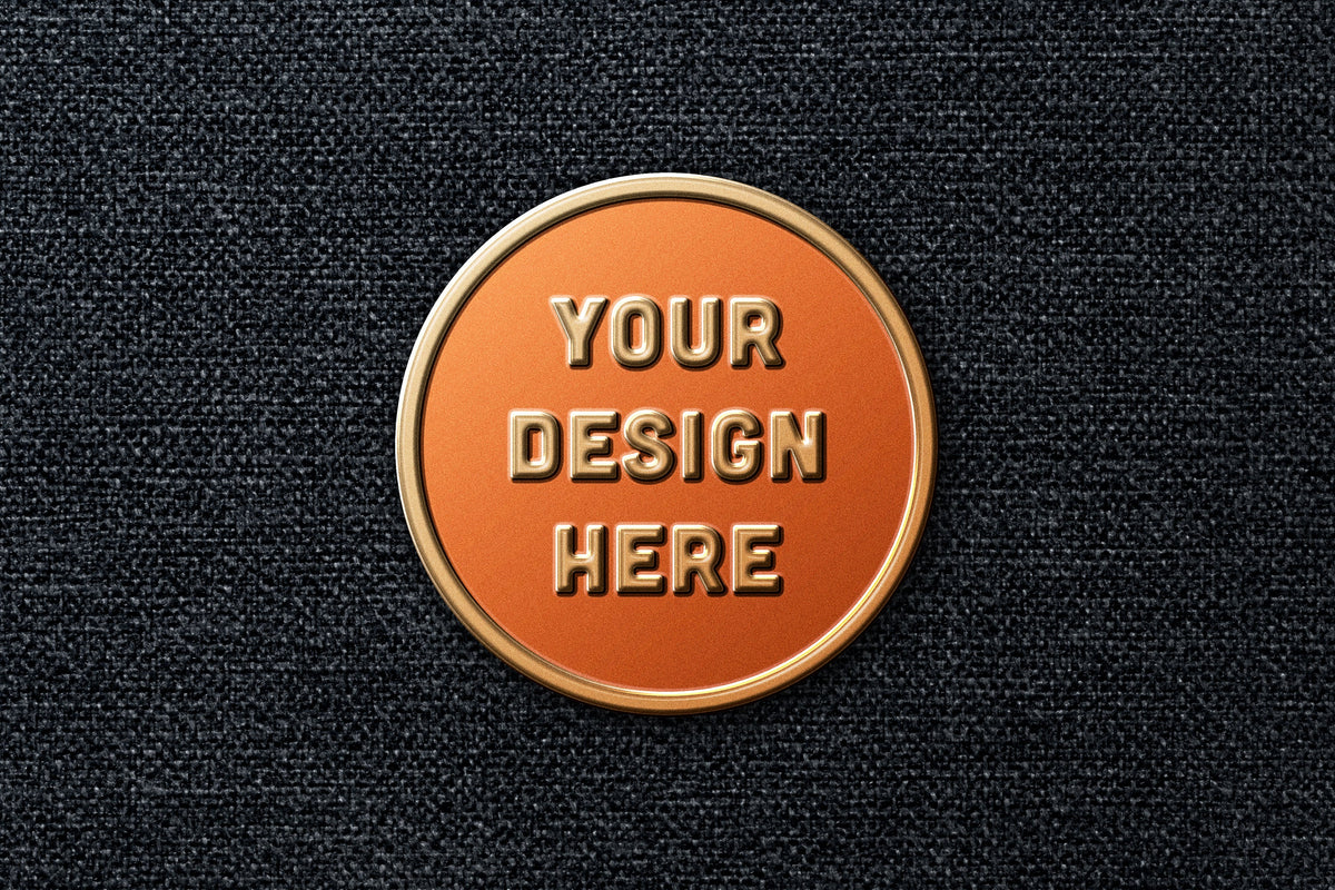 Enamel Pin Logo Mockup by Pixelbuddha – Studio 2am