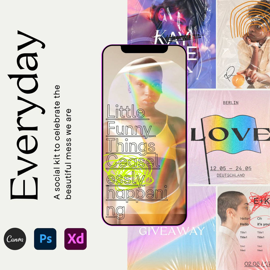 Everyday Instagram Social Kit by Sparrow
