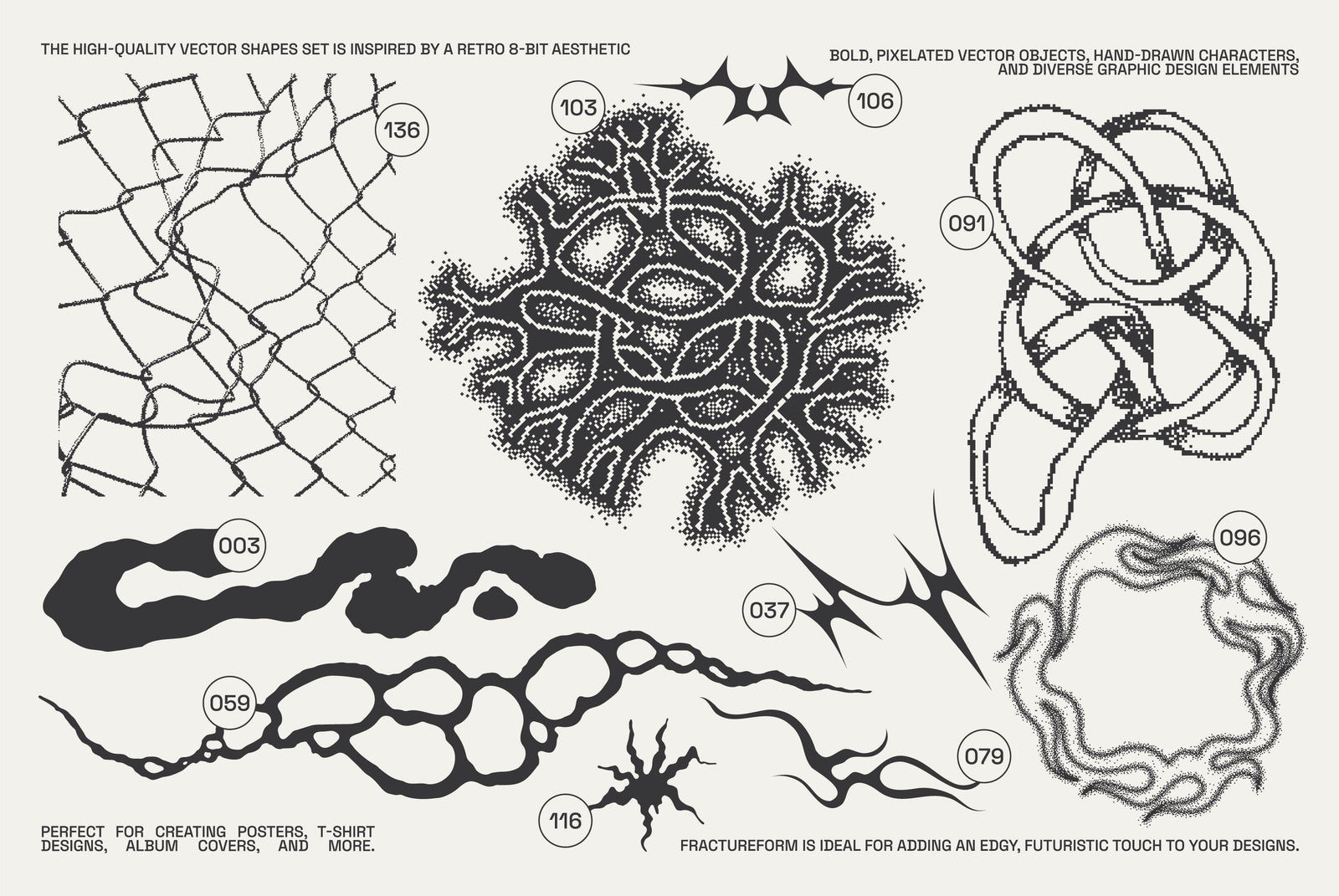 FractureForm Graphic Pack by Vanzyst