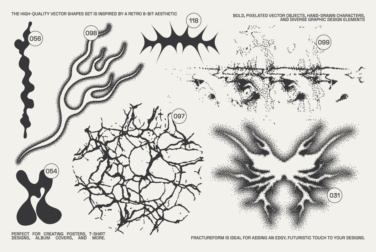 FractureForm Graphic Pack by Vanzyst