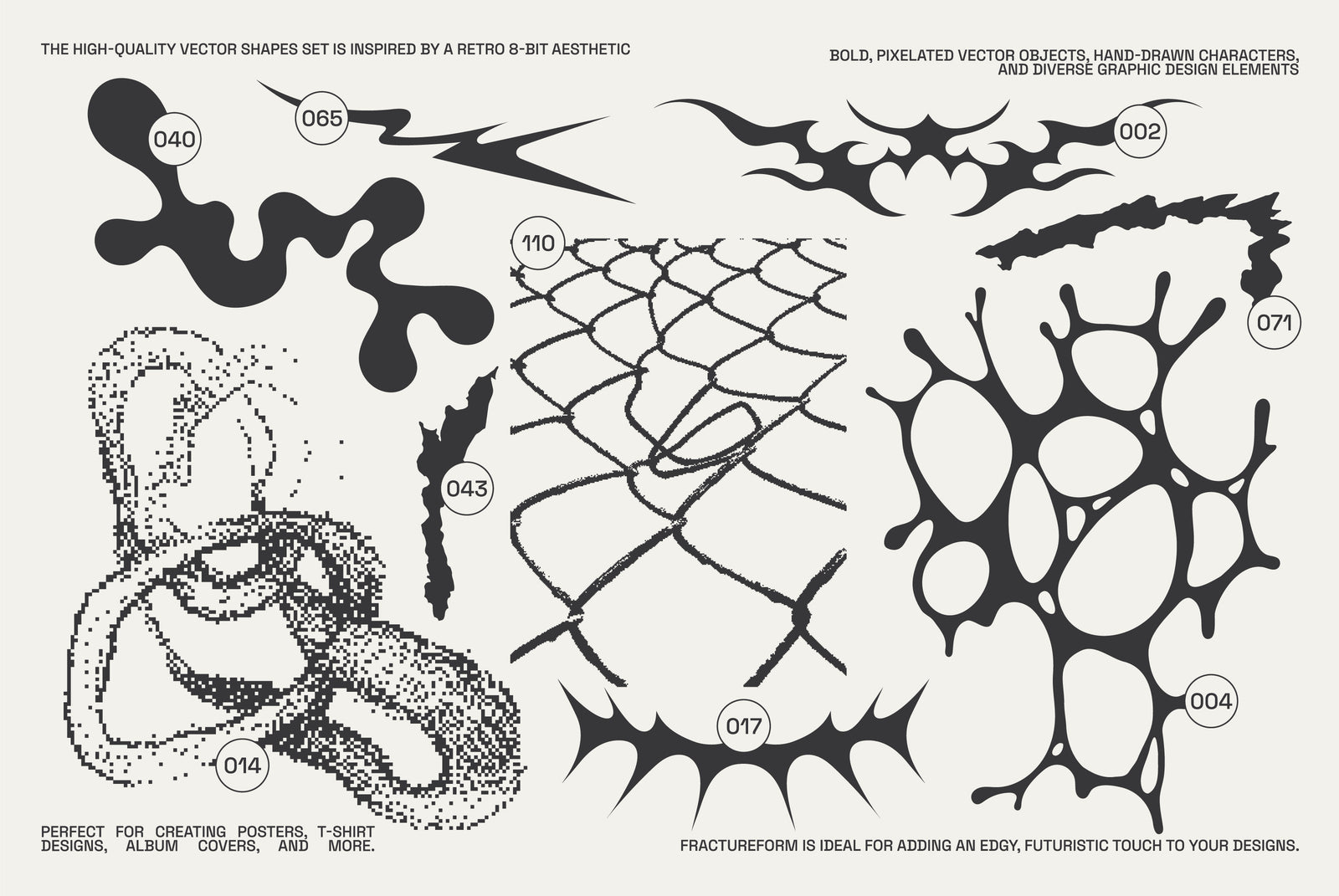 FractureForm Graphic Pack by Vanzyst