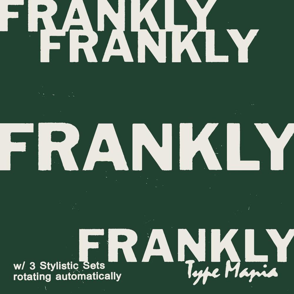 Frankly TM by Type Mania