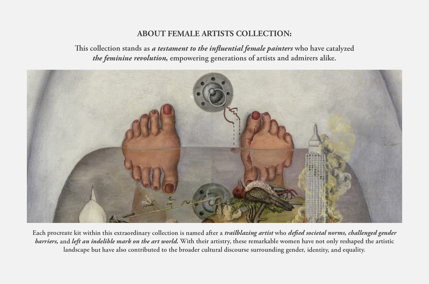 Frida Kahlo Procreate Kit by Digi Life