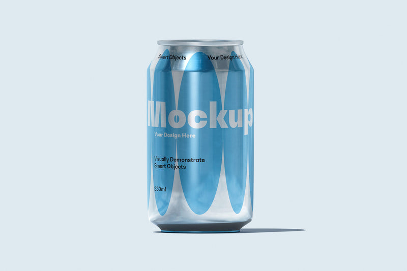 Frozen Can Mockup Set by Pixelbuddha