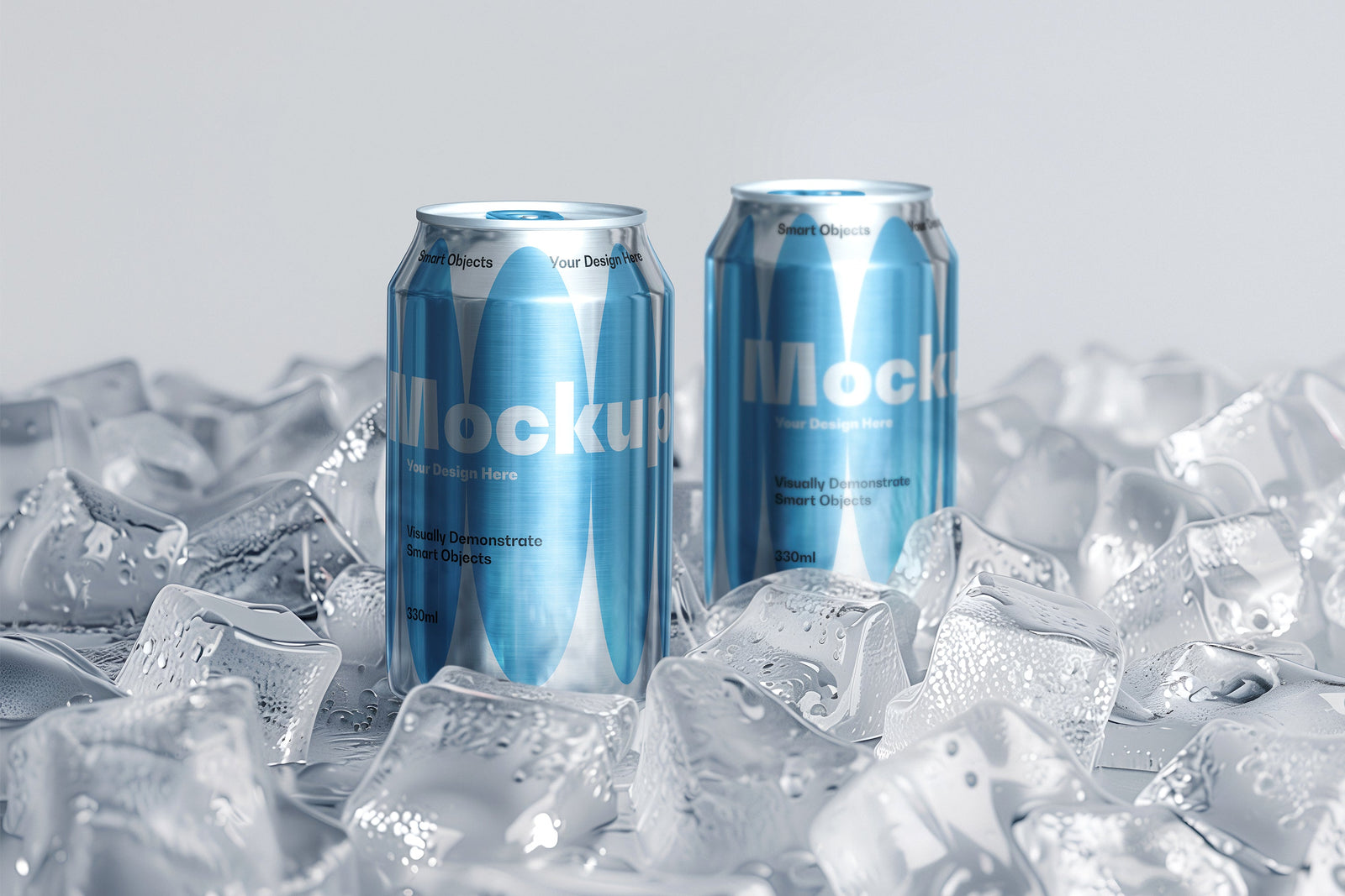 Frozen Can Mockup Set by Pixelbuddha