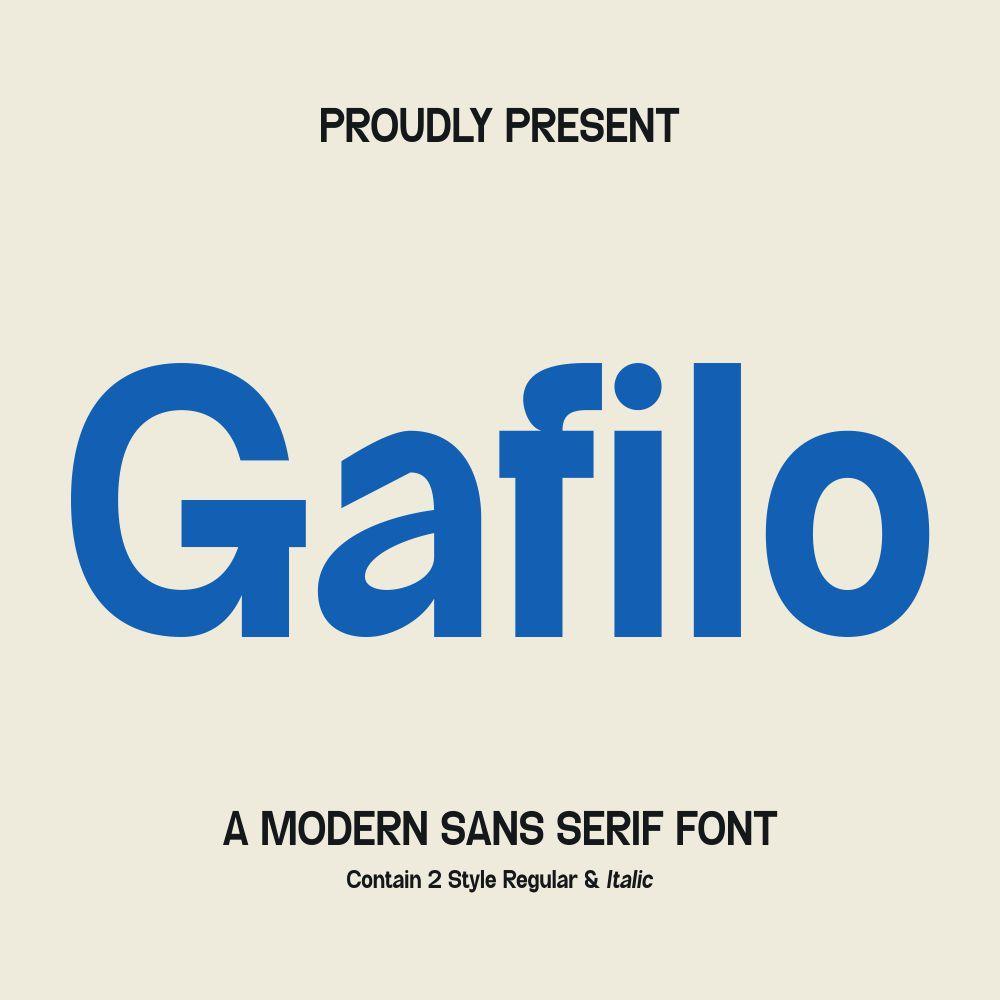 Gafilo by Marvadesign