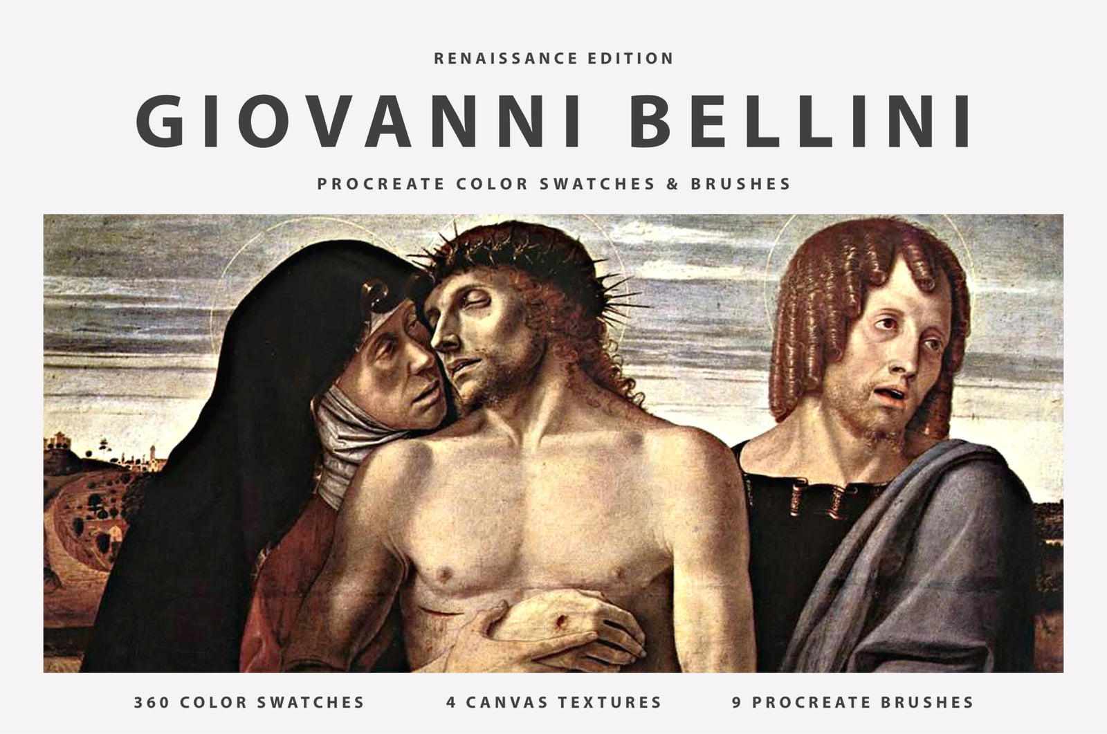 Giovanni Bellini Procreate Brushes & Color Palettes by Digi Life