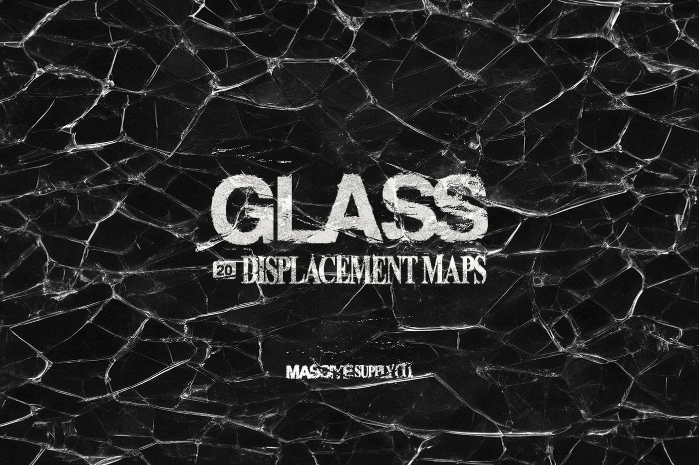 Glass Displacement Map Pack | 20 .PSD Displacement Maps by Massive ...