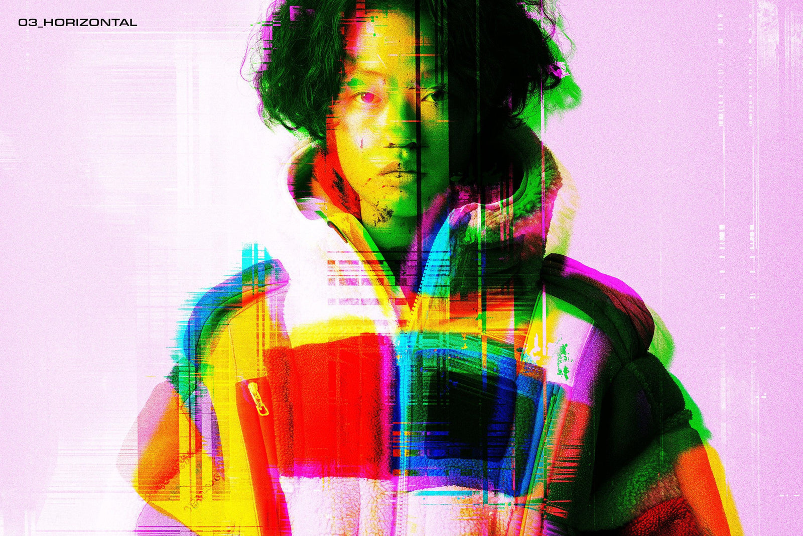 Glitch Distortion Photo Effects by Pixelbuddha