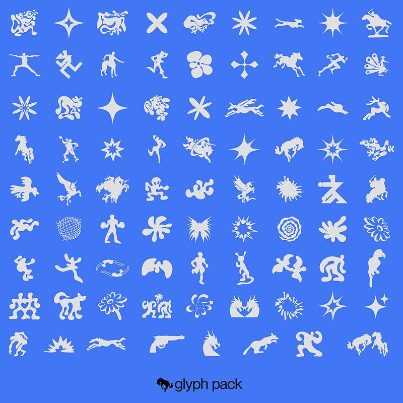 Glyph Pack Vol. 1 by HVNTER