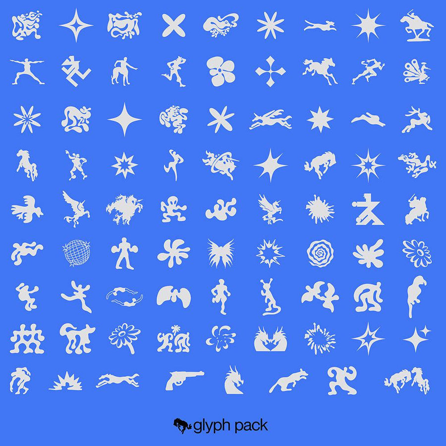 Glyph Pack Vol. 1 by HVNTER
