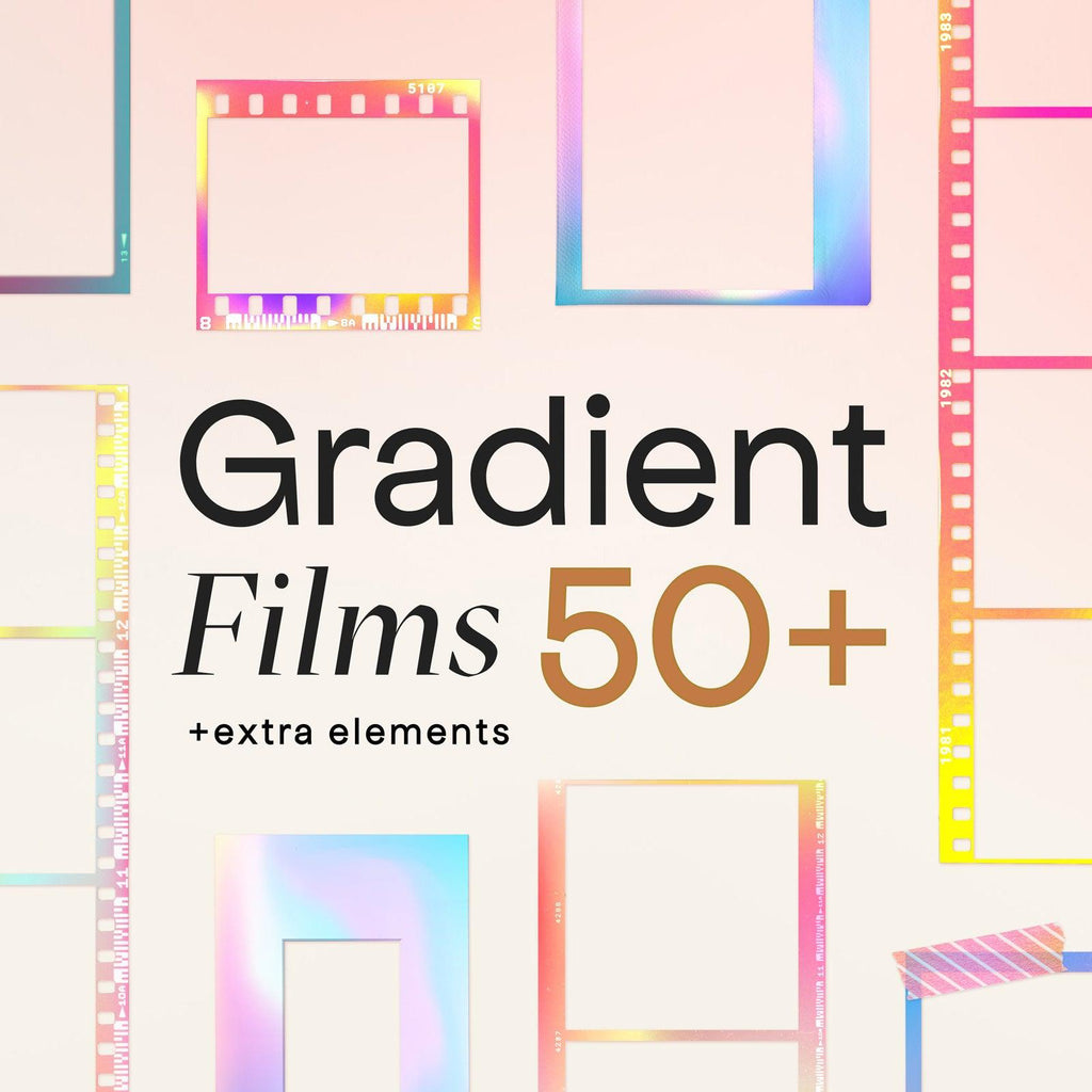 Gradient High Quality Film Frames by Sparrow