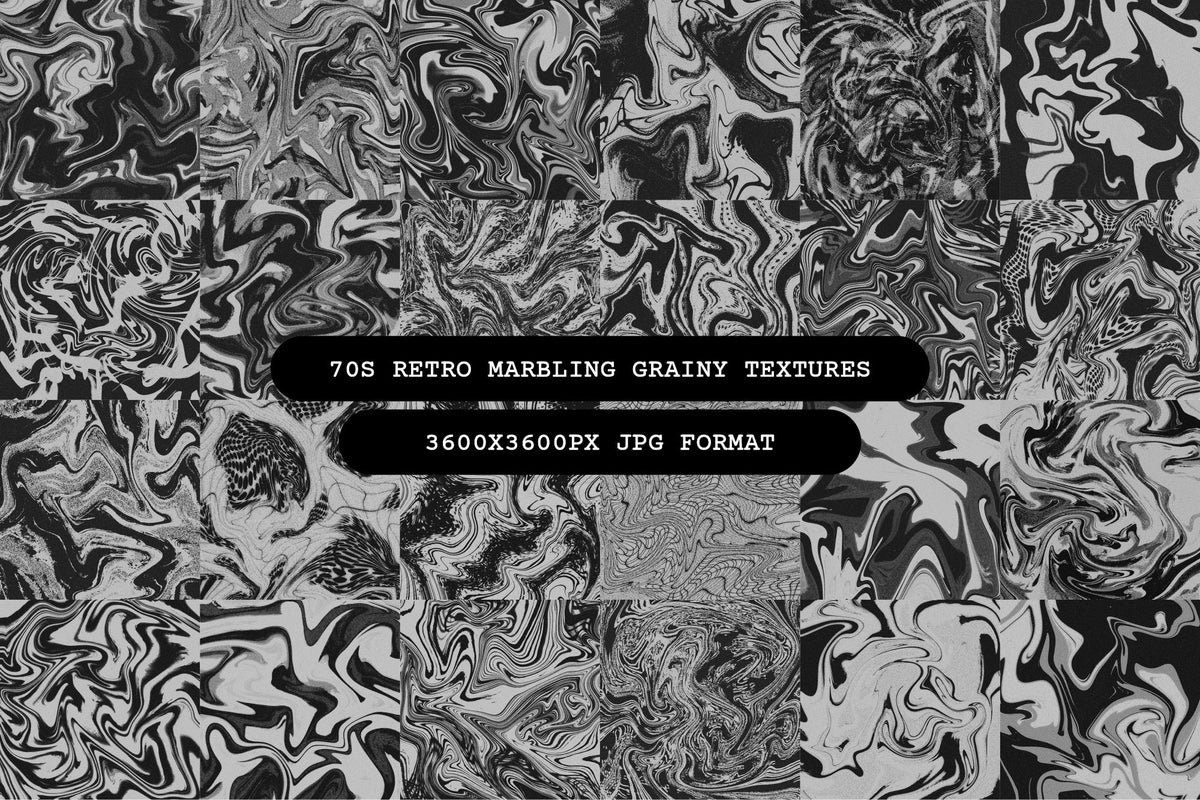 Grainy Psychedelic Marble Textures by angelainthefields